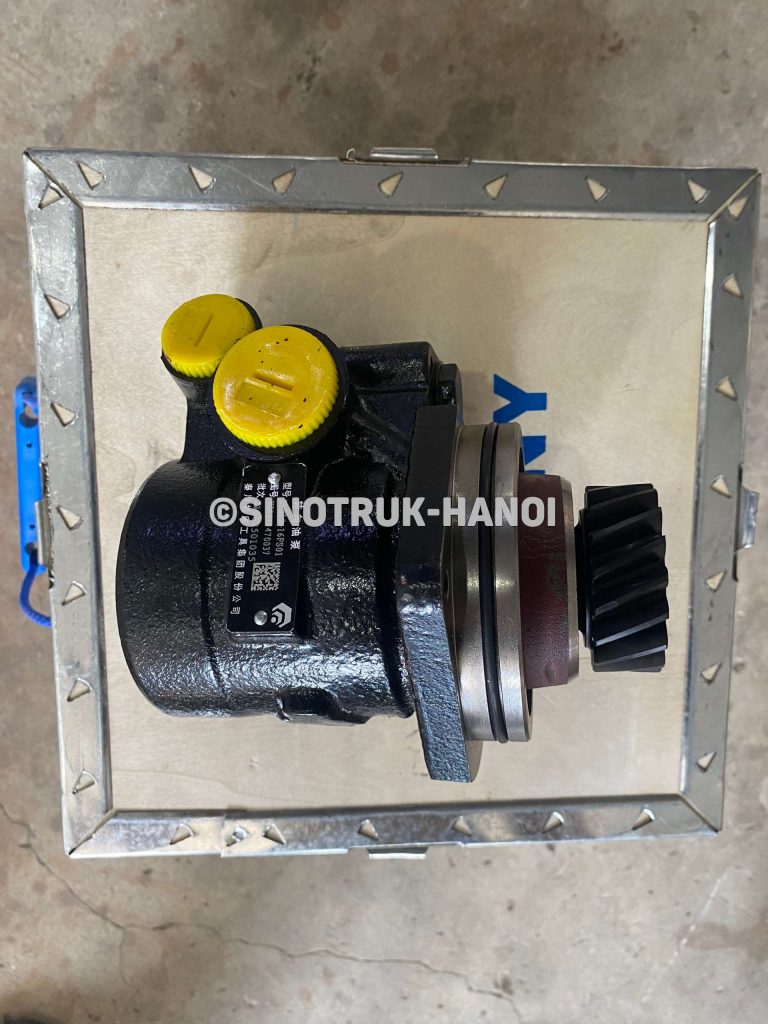 Bơm lái xe Howo 371 chính hãng ( Loại vỏ gang ) – PHỤ TÙNG HOWO