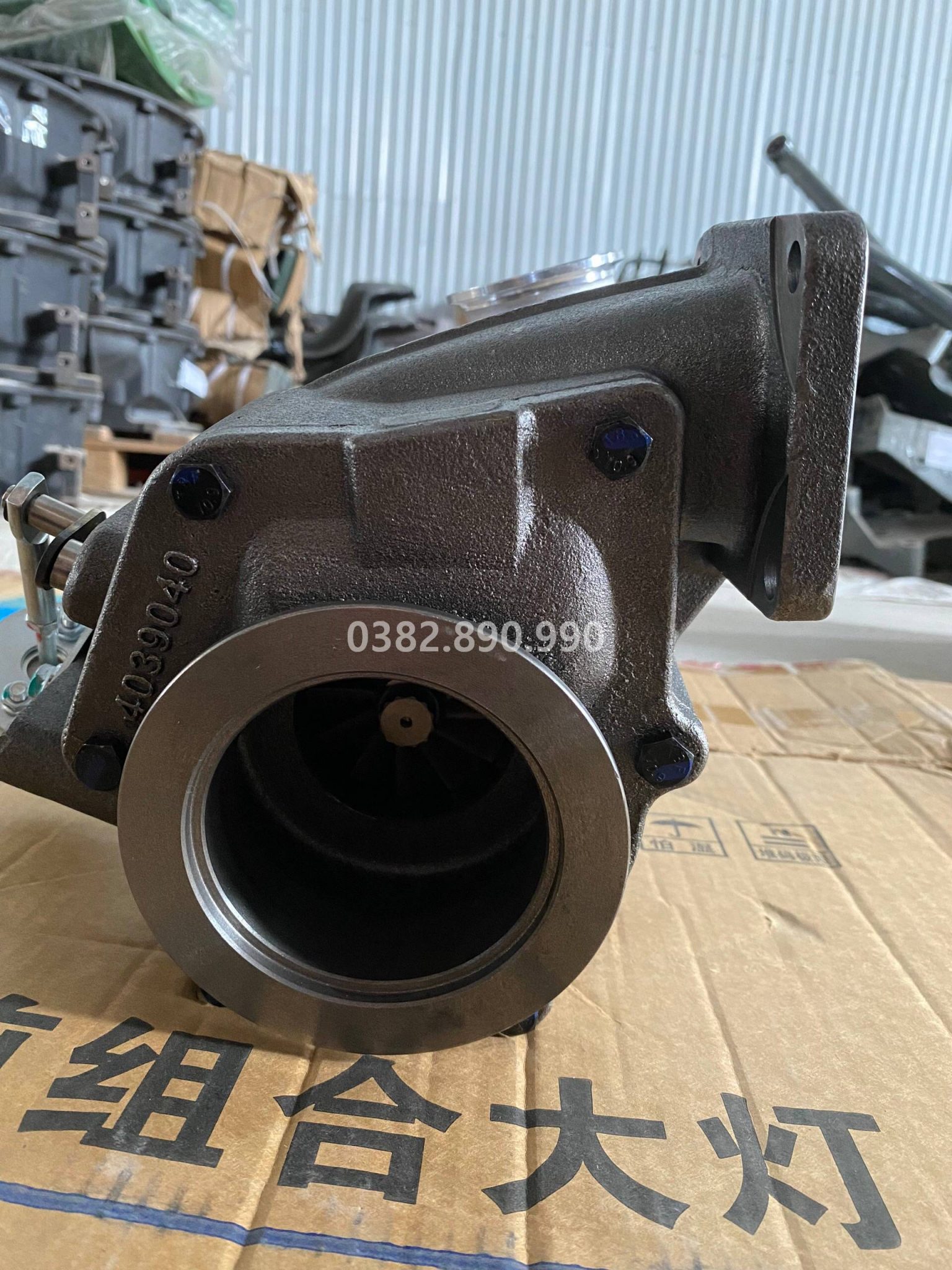 Turbo xe Howo 380 mã 0820 VG1038110820 – PHỤ TÙNG HOWO